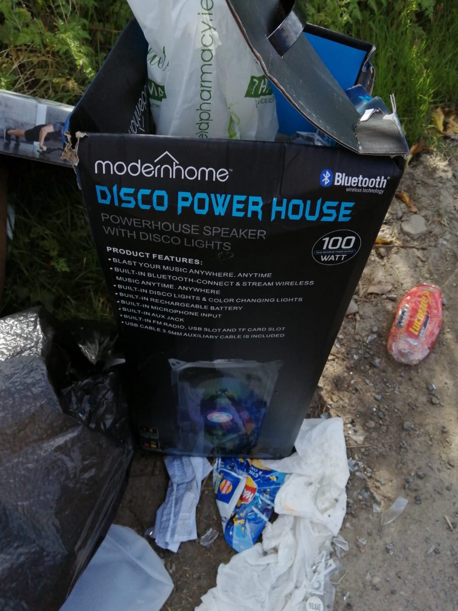 KCLR Live: Illegal Dumping on Laneway in Rural Kilkenny