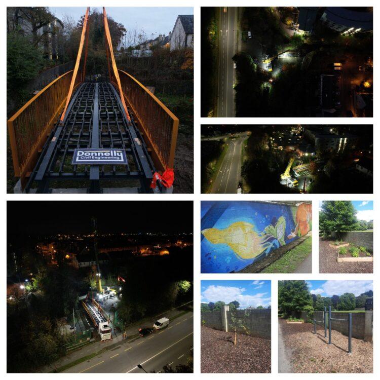 New pedestrian bridge hailed as a valuable and welcome part of the ...