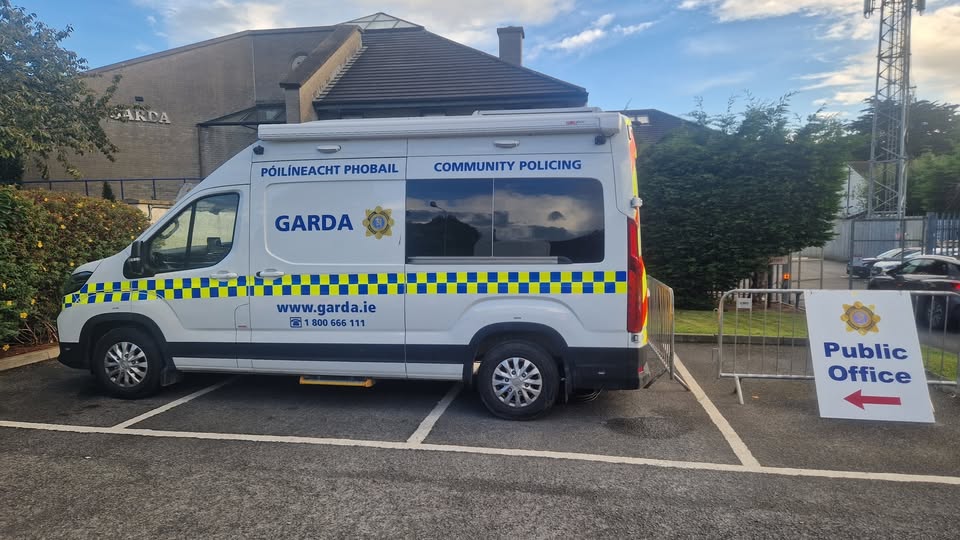 Carlow Garda Station temporarily moves public office to van outside