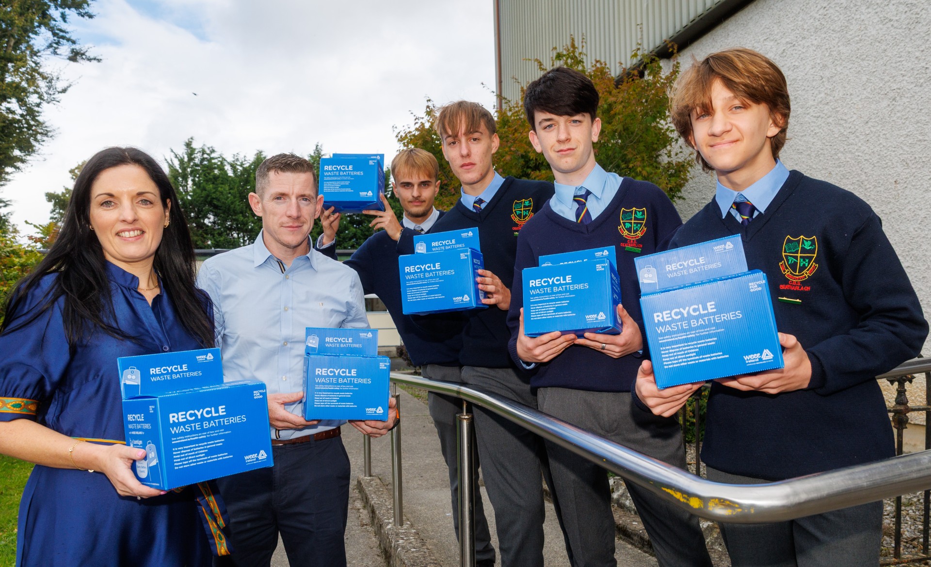 St Mary's CBS Carlow crowned Battery Recycling Champions