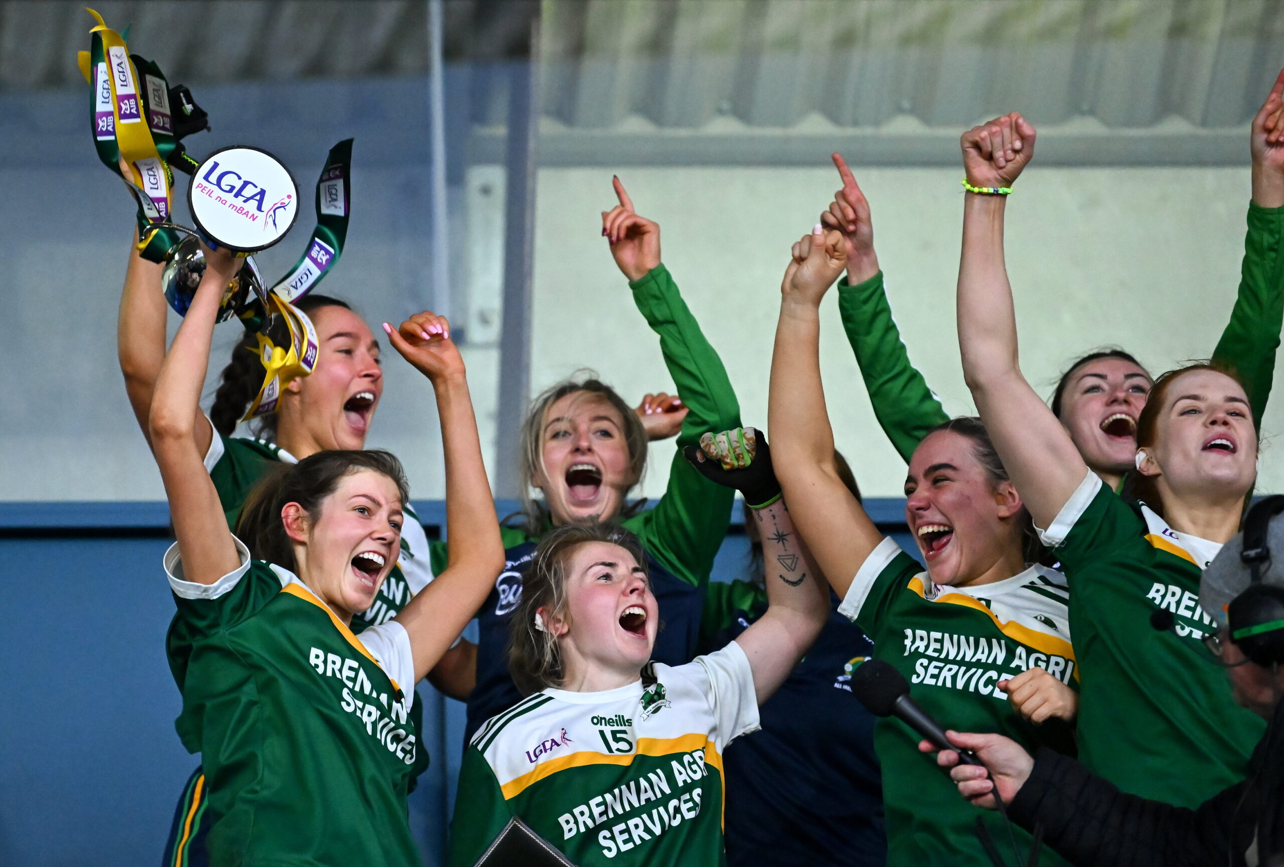 Muckalee are celebrating a first ever AIB LGFA All-Ireland title ...