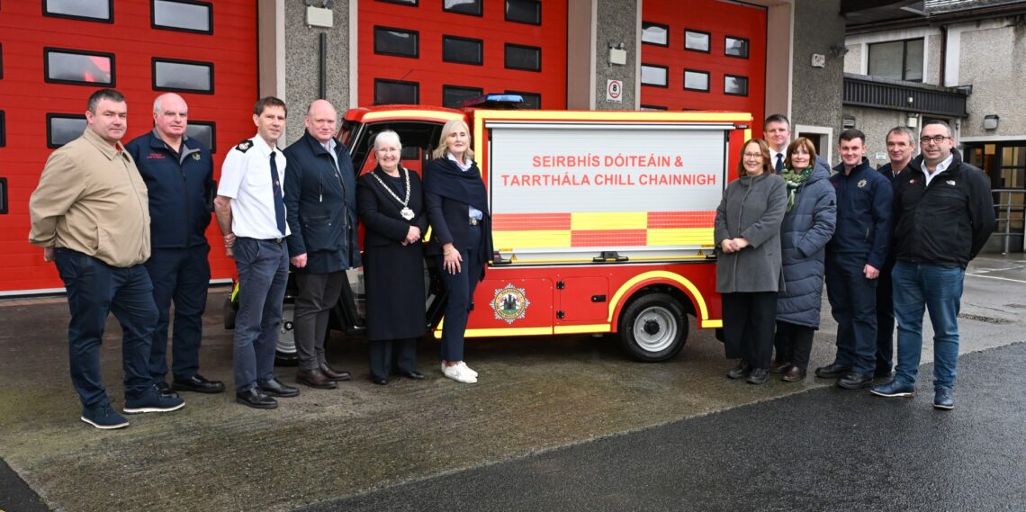 Kilkenny Fire Service introduces Ireland’s first electric fire appliance