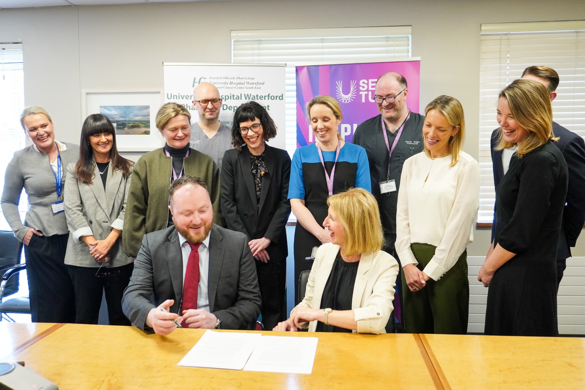 SETU and UHW sign Memo of Understanding to advance pharmacy education ...