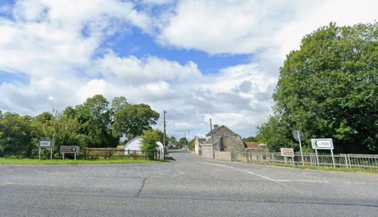 Emergency services attending crash scene in County Kilkenny