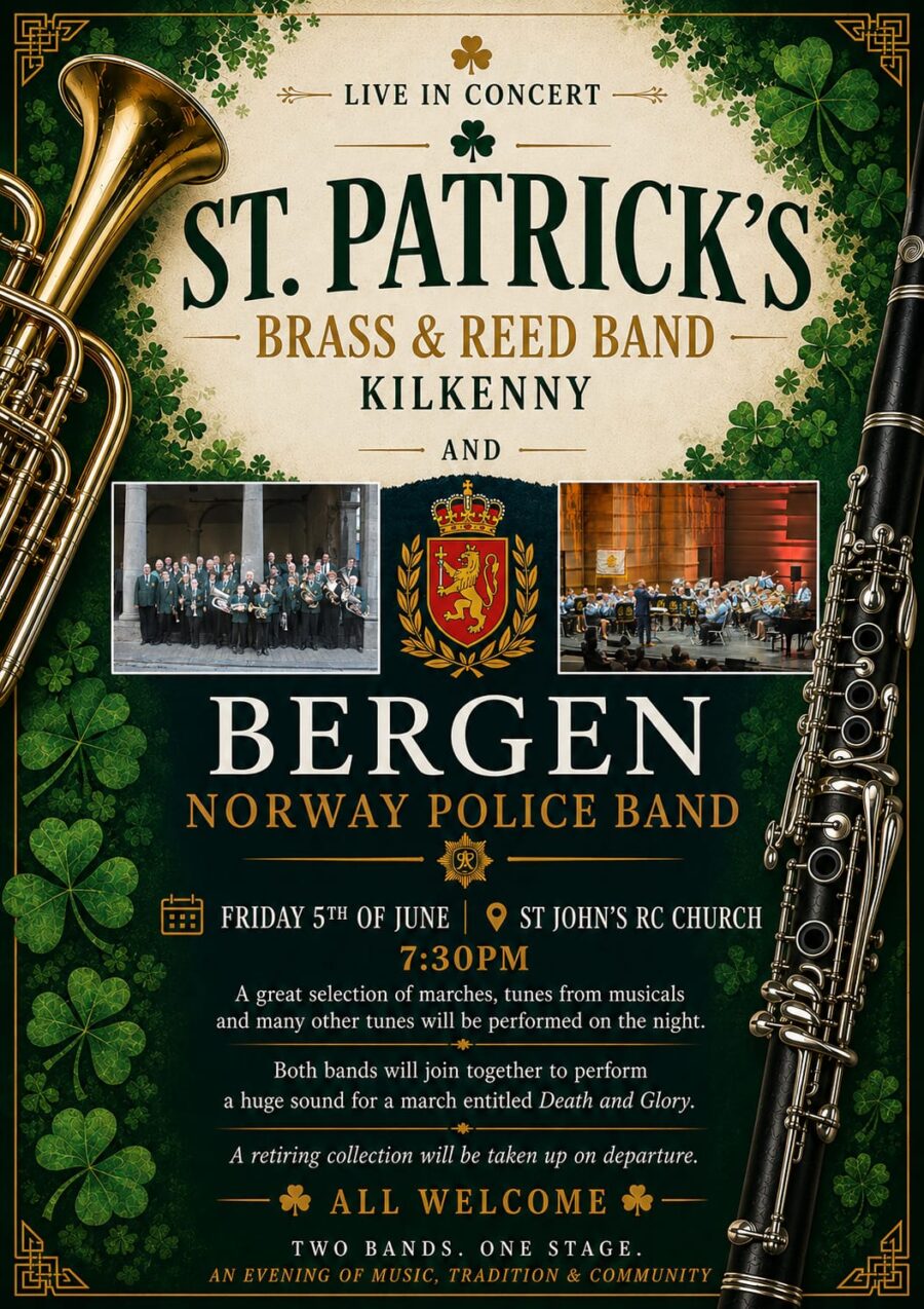Musical collaboration set for St John’s Church in Kilkenny this evening